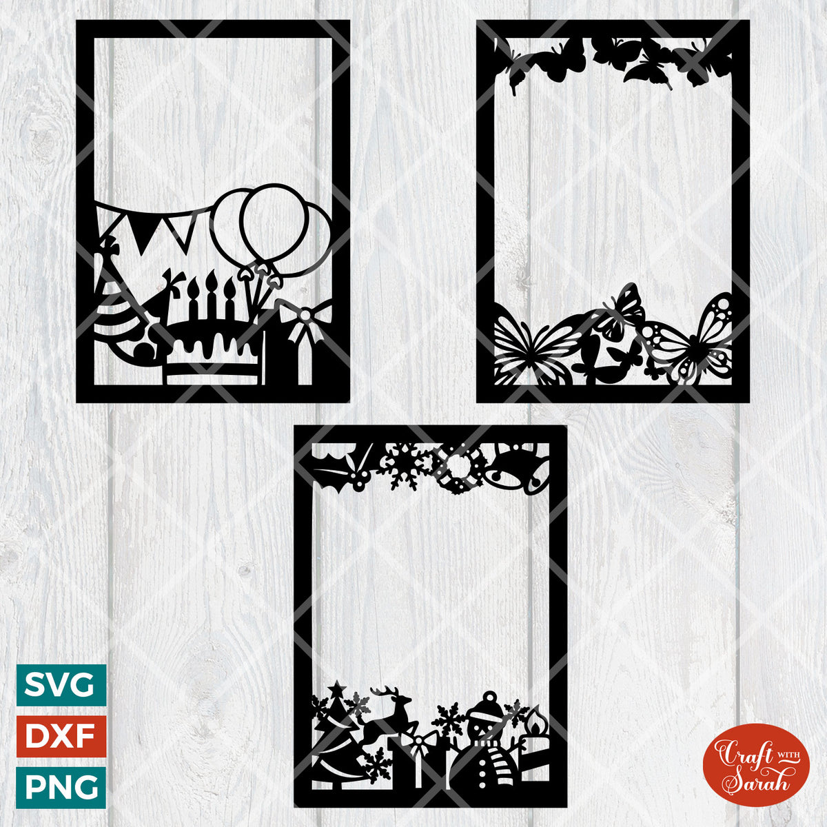 Word Ribbon Templates | 3 Different Designs – Craft with Sarah